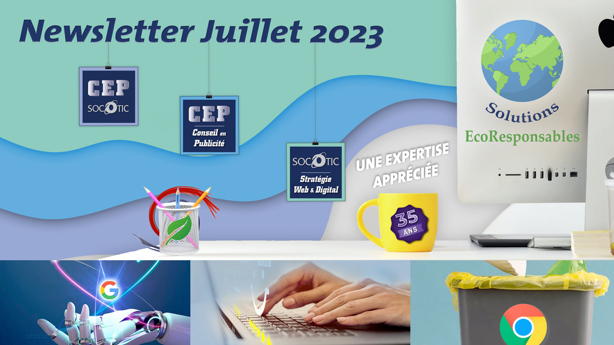 Newsletter CEP-SOCOTIC Juillet 2023